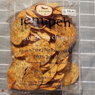 Famous Tempeh Fried Spicy Soybean Chips tem peh from Indonesia 250 gram ...