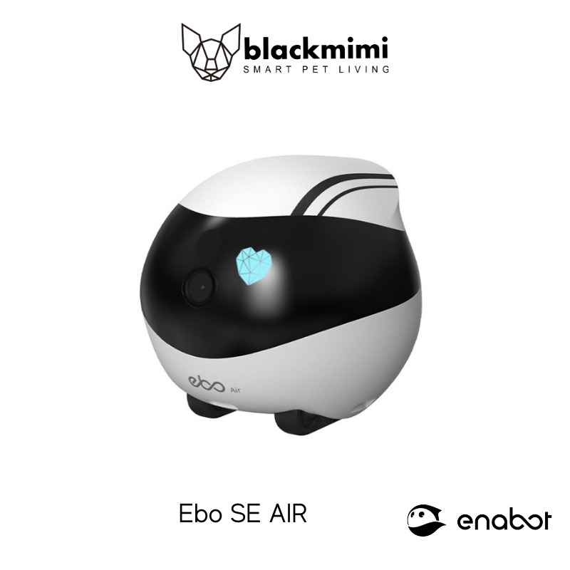 BlackMimi ENABOT Smart Robot Companion for Your Pet Cat Toy Voice Smart ...