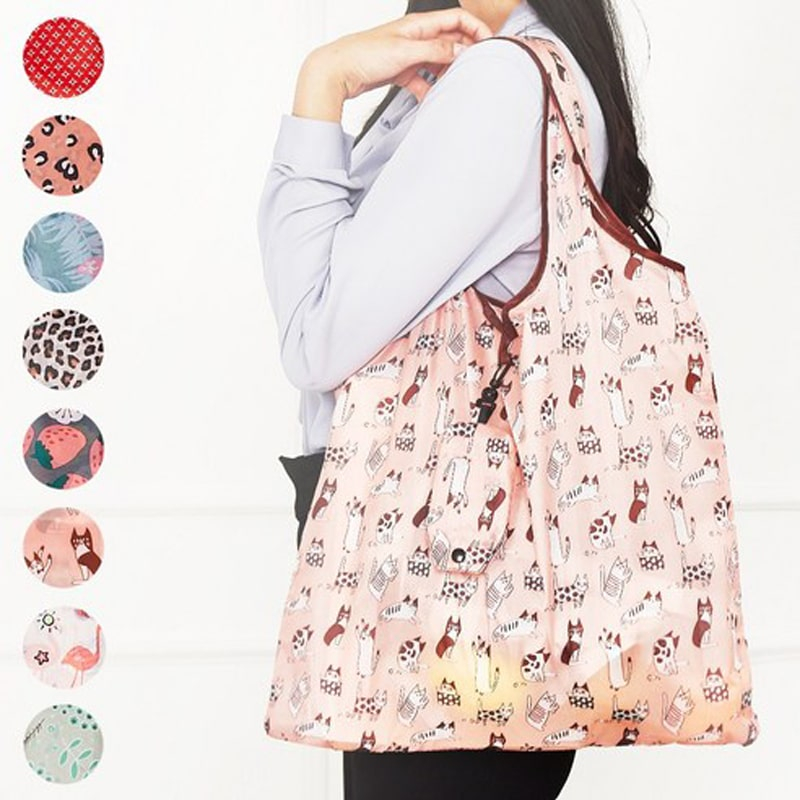 [Random Design] Foldable Portable Shopping Cart Market Bag EcoBag ...