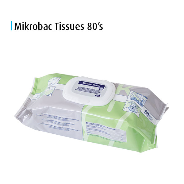 [Hartmann Mikrobac Tissues 80's] - Surface Disinfection Pre-soaked ...