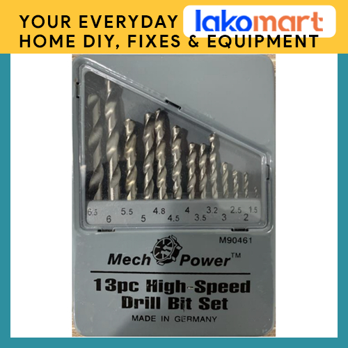 ONCA HDSM-13M HSS HD Drill Bit Set With Metal Box 1.5mm-6.5mm | Shopee ...