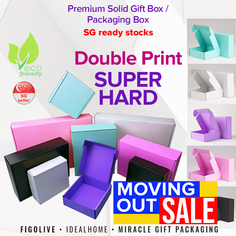 Premium Grade Solid Hard Double Sided Print Gift Box / Pizza Box ...