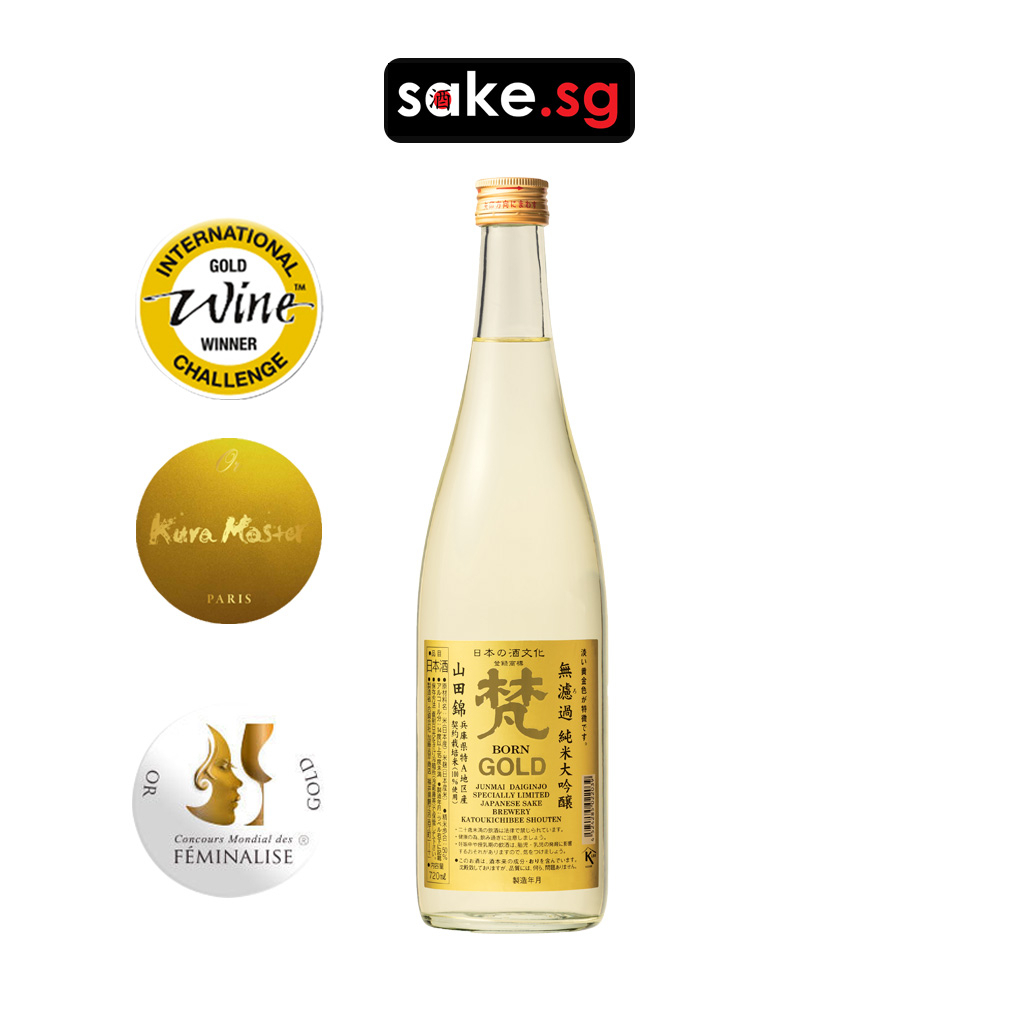 Born Gold Junmai Daiginjo 720ml - Japanese Sake | Shopee Singapore