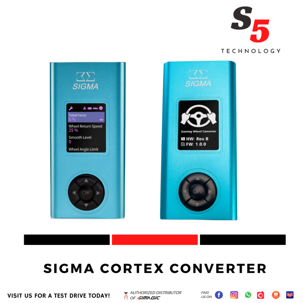SIGMA CORTEX CONVERTER/ P4/5 SIMAGIC / Converter for racing wheel ...