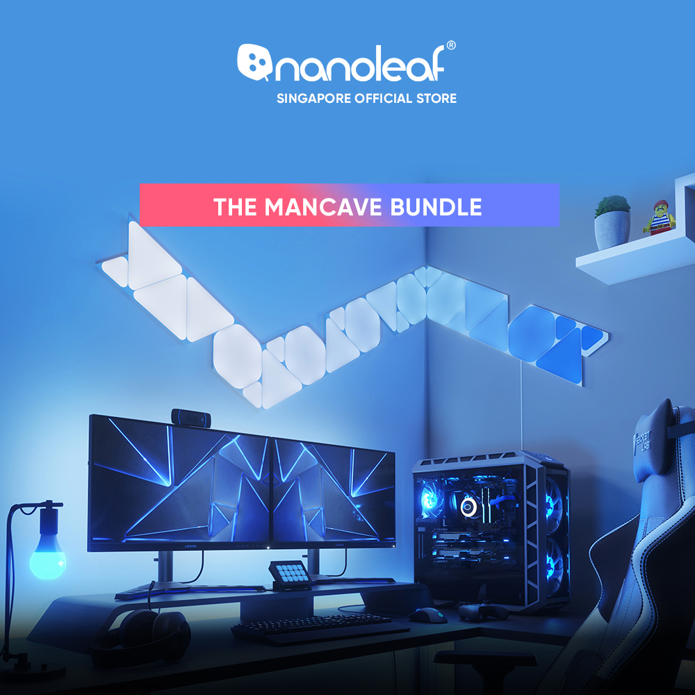 Nanoleaf : The MANCAVE Bundle | Shopee Singapore