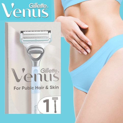 Gillette Venus Pubic Hair Razor Intimate Shaver Grooming Bikini Line Shaving for Women | Shopee ...