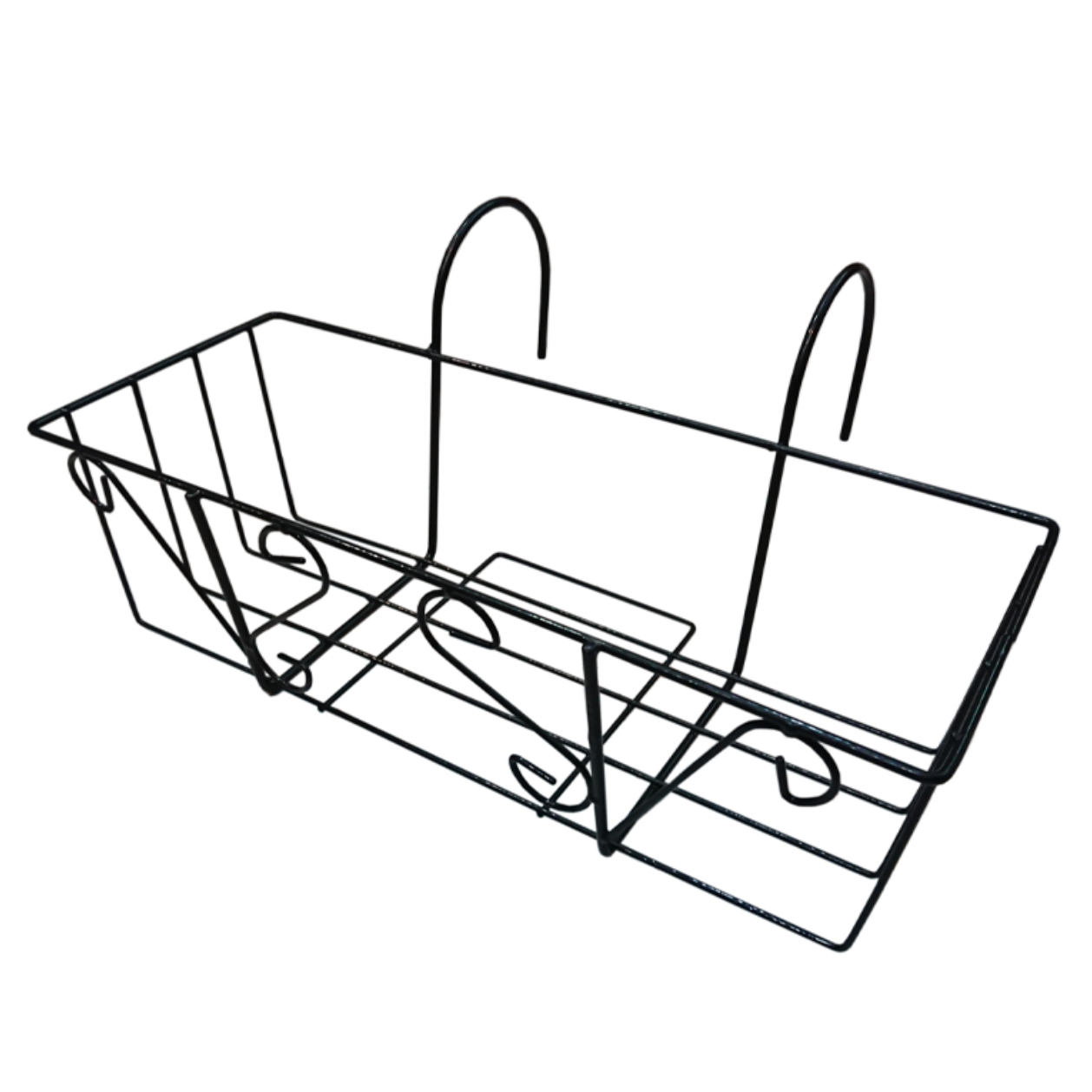 Plant Ledge Corridor Railing Hanger PH10 (H) Iron Bracket Approx 35cmL ...