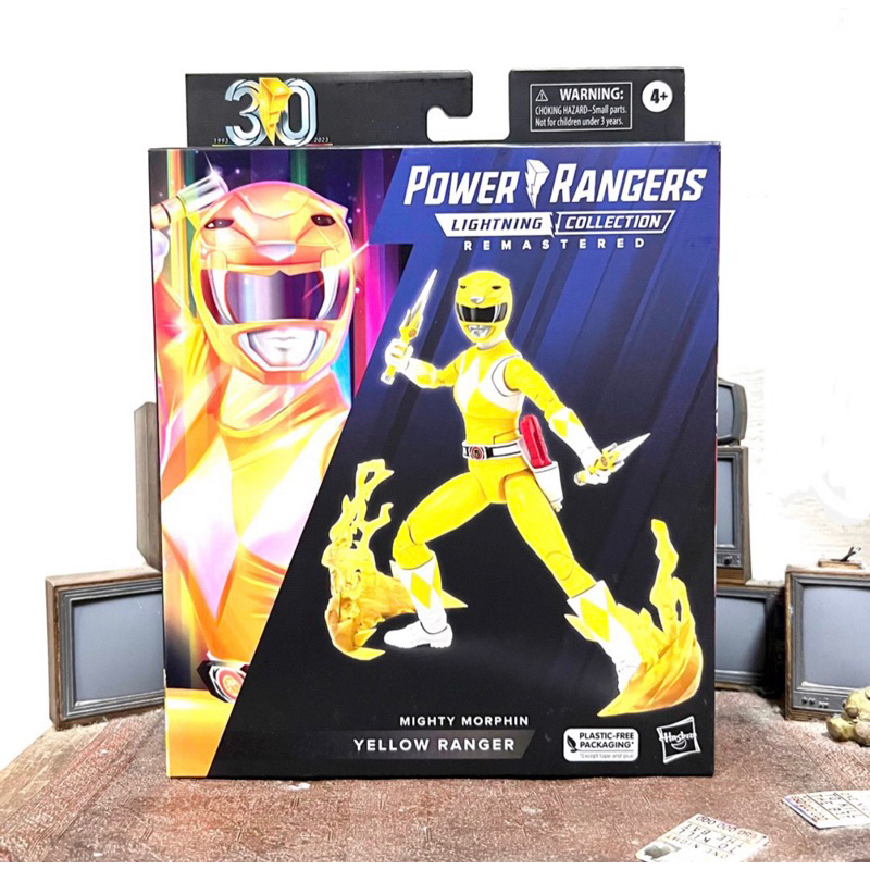 Hasbro Lightning Collection Remastered Mighty Morphin Power Rangers ...