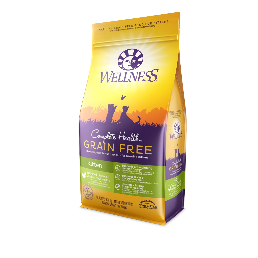 WELLNESS Complete Health Grain Free - Kitten (2.5kg) | Shopee Singapore