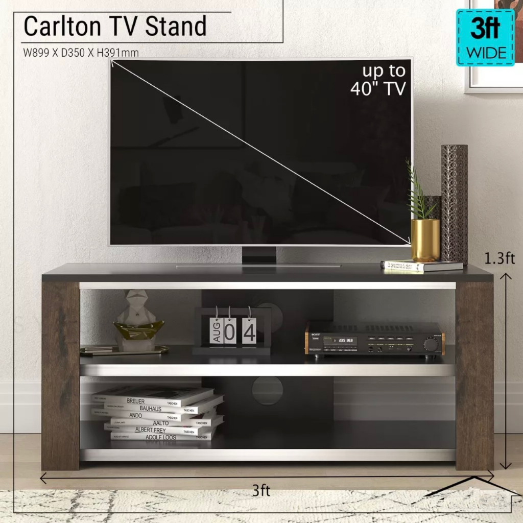 Luxe: Carlton TV Stand Cabinet | Television Cabinet | Storage Drawers ...