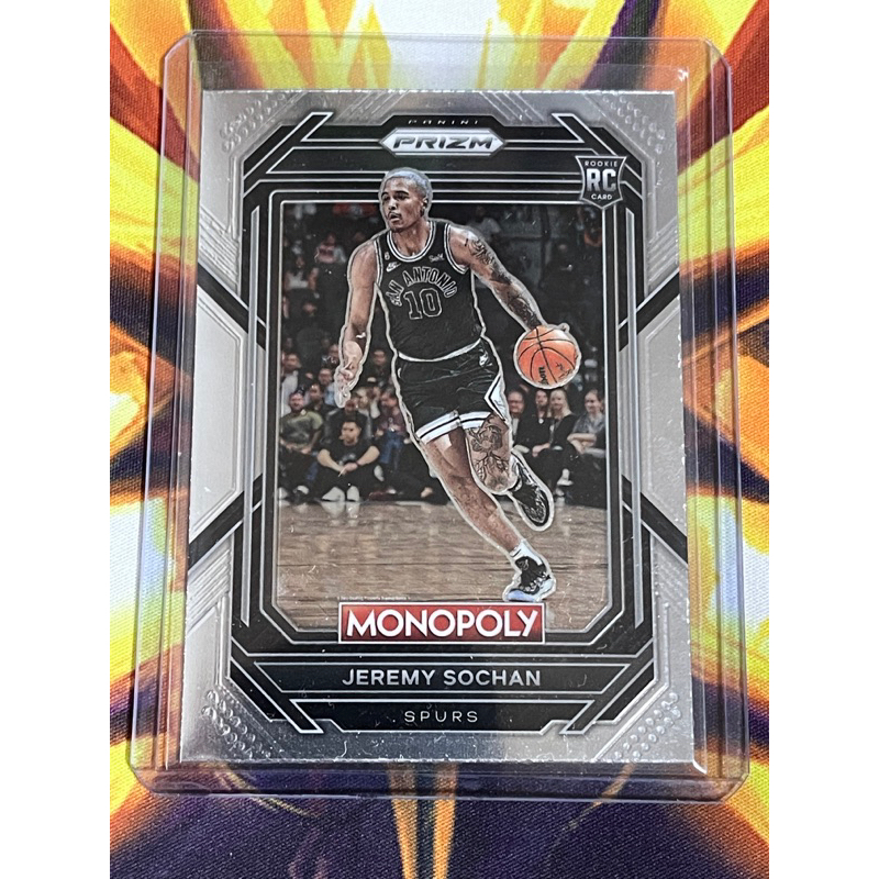 2022-2023 NBA Panini Monopoly Prizm Basketball Card - Jeremy Sochan ...