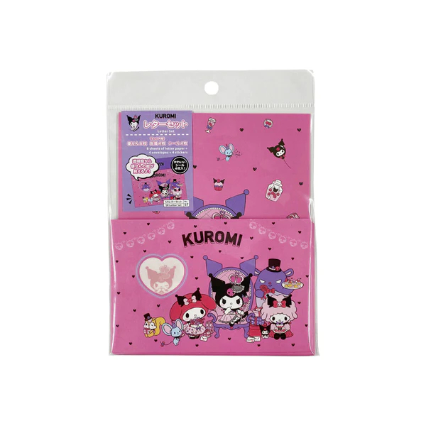 letter set★Sanrio★KUROMI★Letter set 4 cute stickers in a pack | Shopee ...