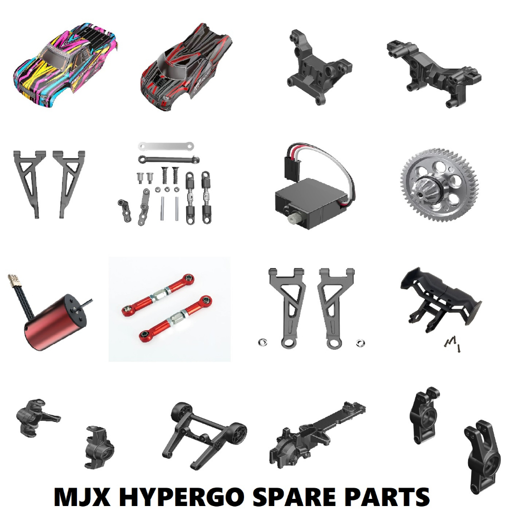 MJX Hypergo 16209 16210 RC truck spare parts | Shopee Singapore