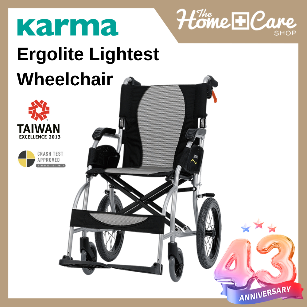 Karma Ergo Lite Wheelchair | Lightest Complete Wheelchair | Shopee ...