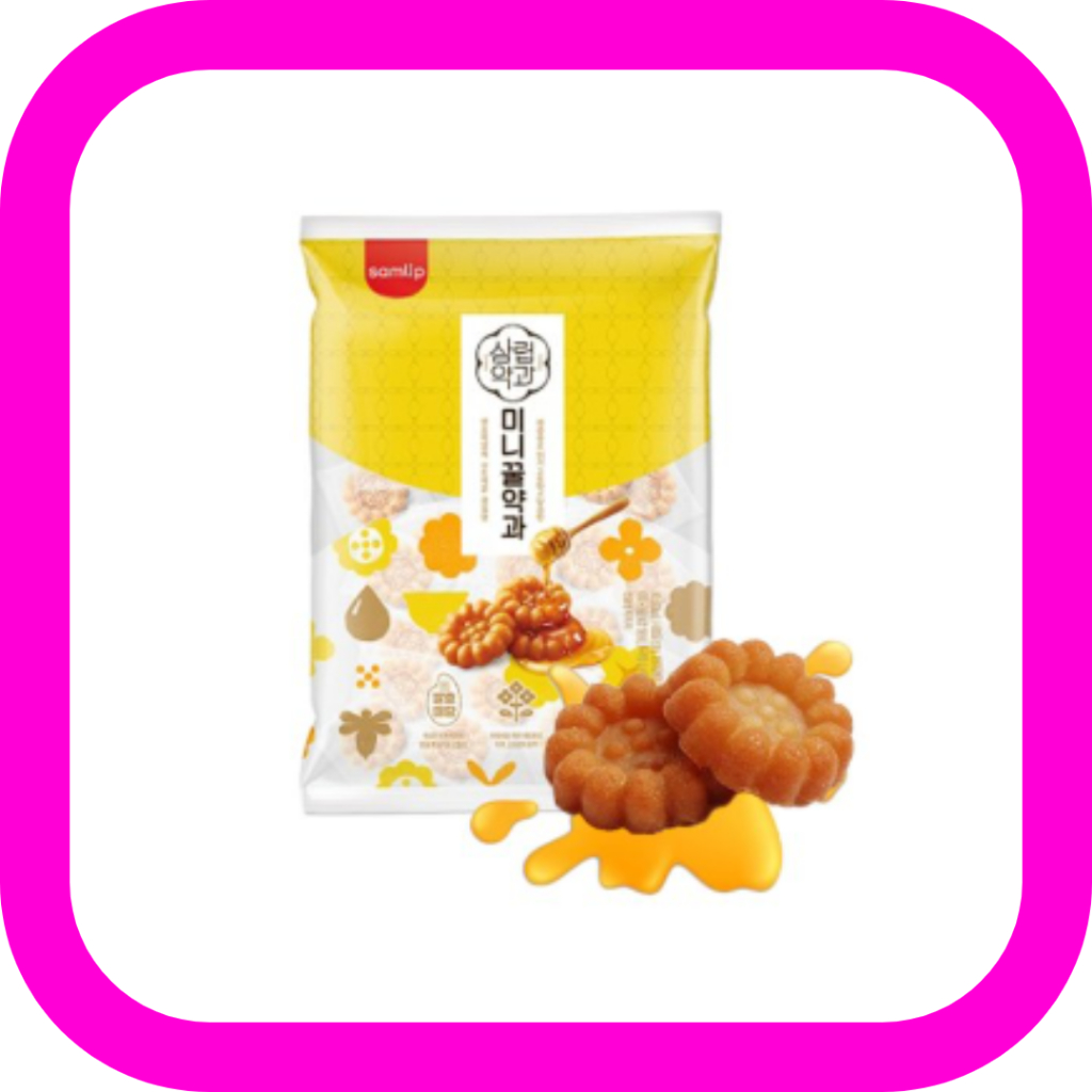 [Samlip] Korean Traditional Mini Honey Snack Yakgwa 140g, 500g, 1000g ...