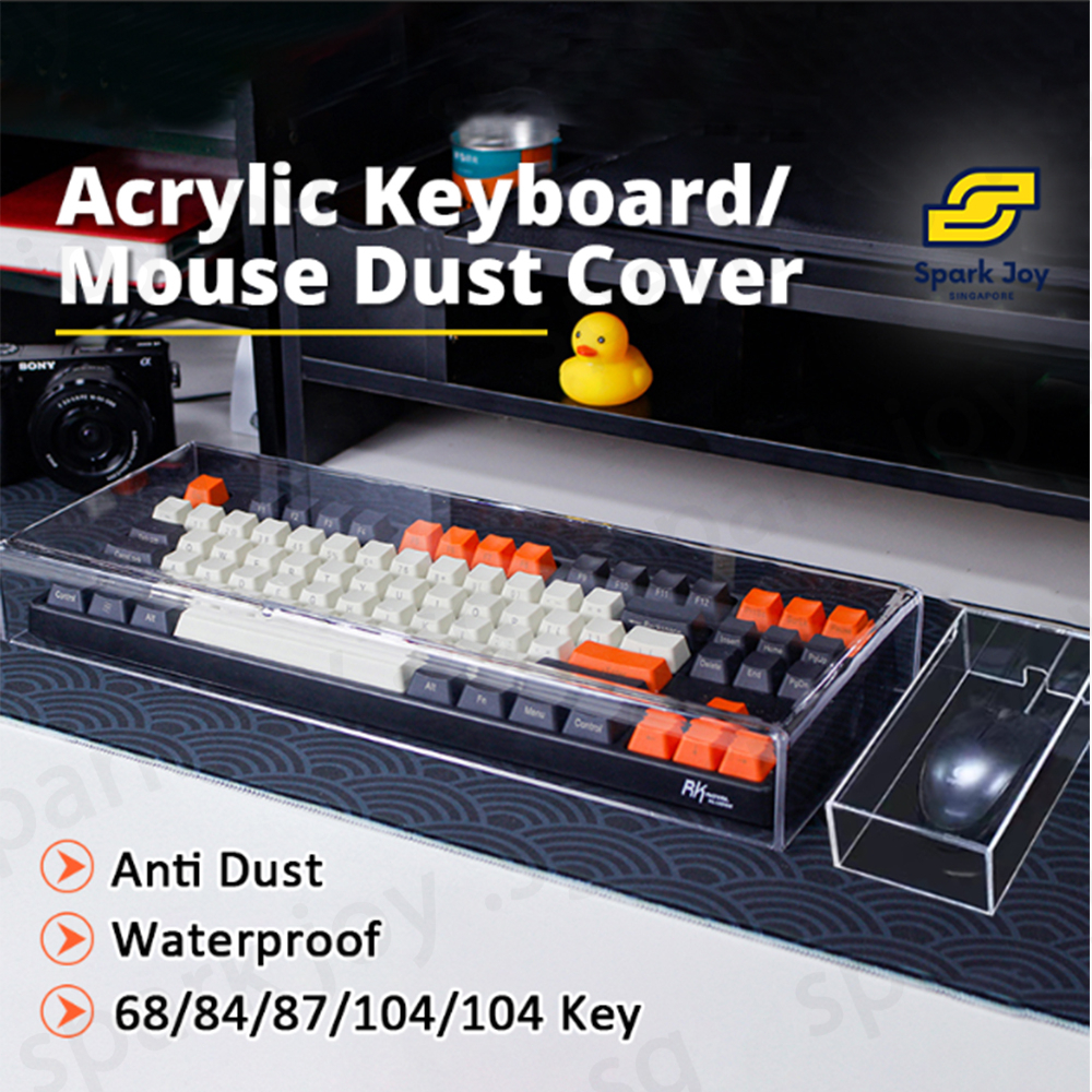 【SG】Keyboard Dust Proof Cover Acrylic case For Mechanical Gaming ...