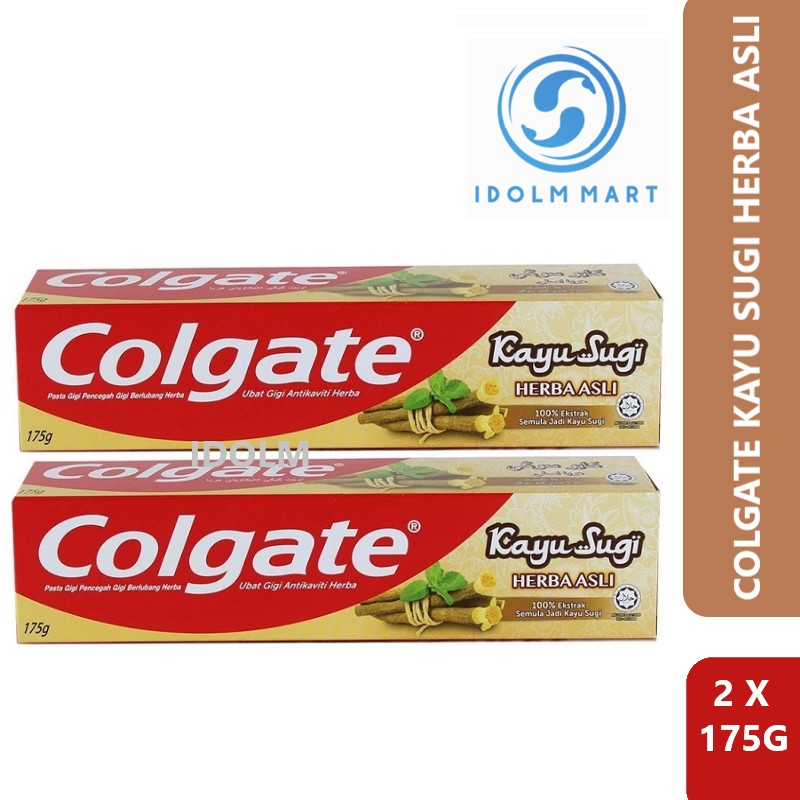 [ Bundle of 2 ] Colgate Kayu Sugi Natural Herbs Anticavity Toothpaste ...