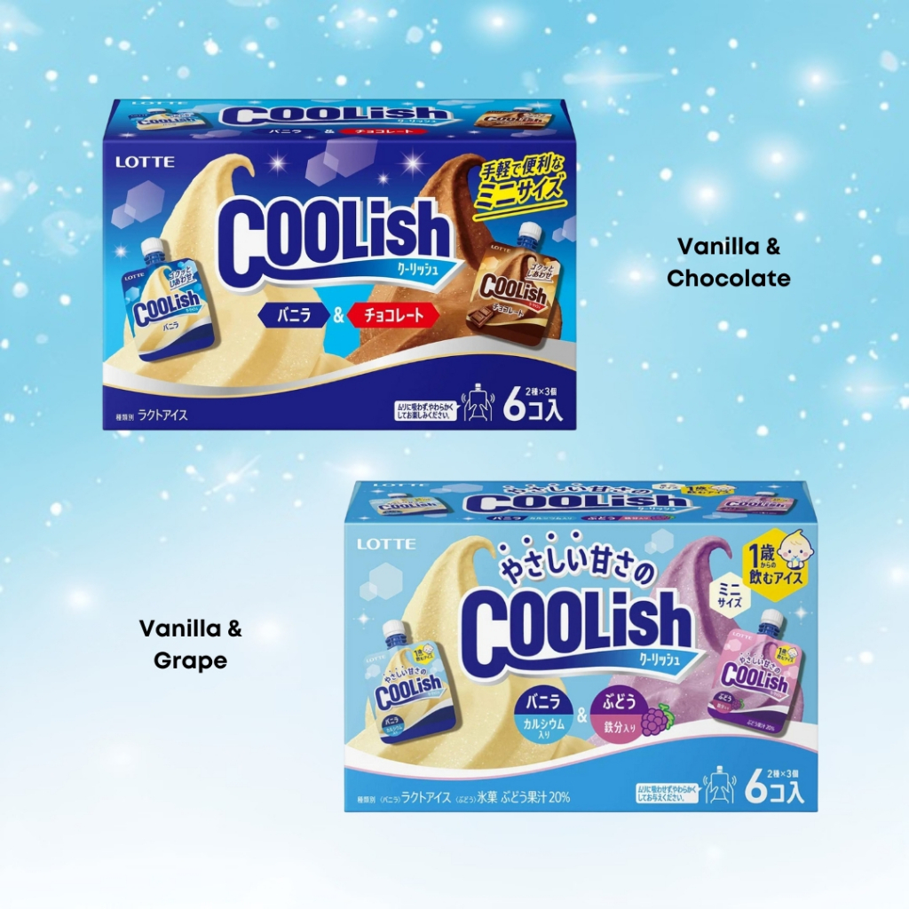 Lotte Coolish Assorted Multi Ice Cream (6x80ml) | Shopee Singapore