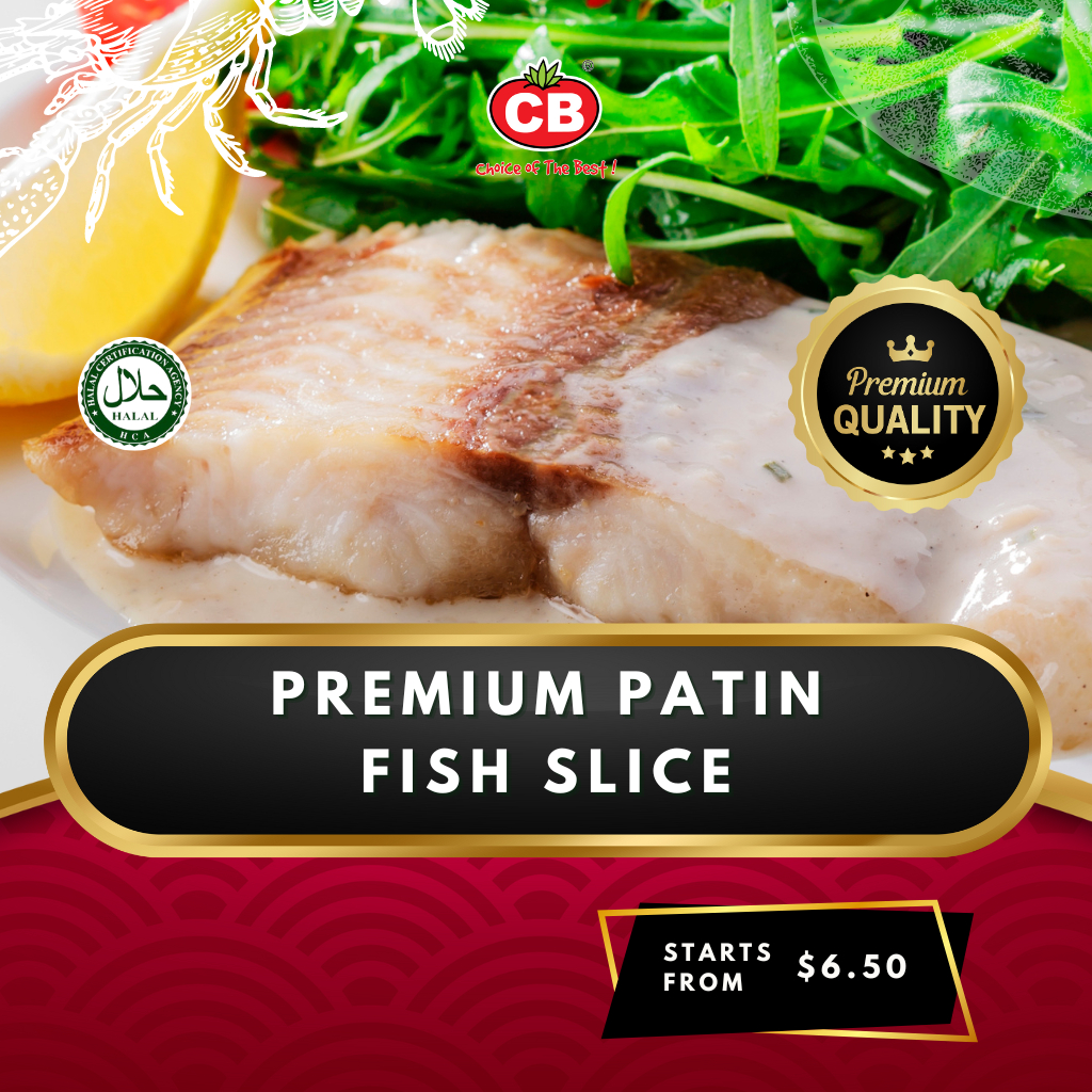 [CB] Premium Frozen Patin Fish Slice / Rose Roll - 1kg / 2kg / 3kg ...