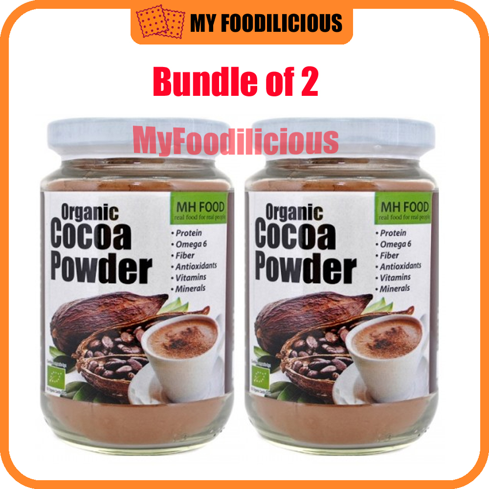 MH Food Organic Cocoa Powder Unsweetened Cocoa Powder 140g Serbuk Koko ...