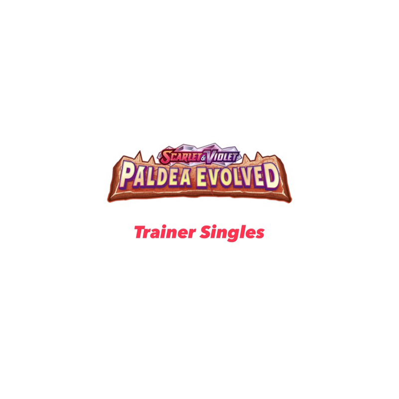 {Pokemon TCG} “Paldea Evolved” Trainer Cards - Singles | Shopee Singapore