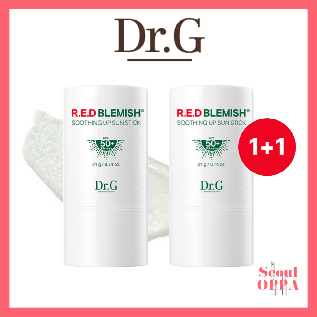 [Dr.G] (1+1) RED Blemish Soothing Up Sun Stick 21g SPF 50+ PA ...