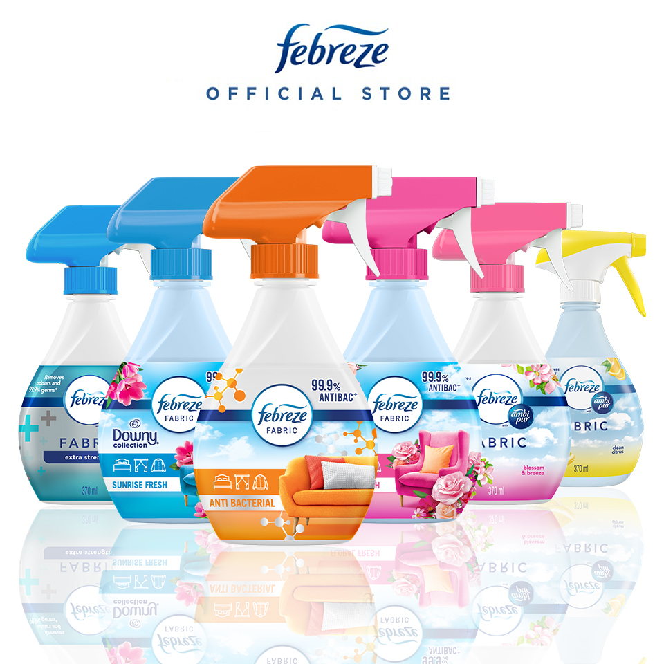 [Bundle of 3] Febreze with Ambi Pur Fabric Refresher 370ml x3 | Shopee ...