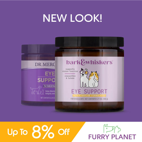 Dr. Mercola, Bark & Whiskers Eye Support for Dogs & Cats (5.71oz/162g ...