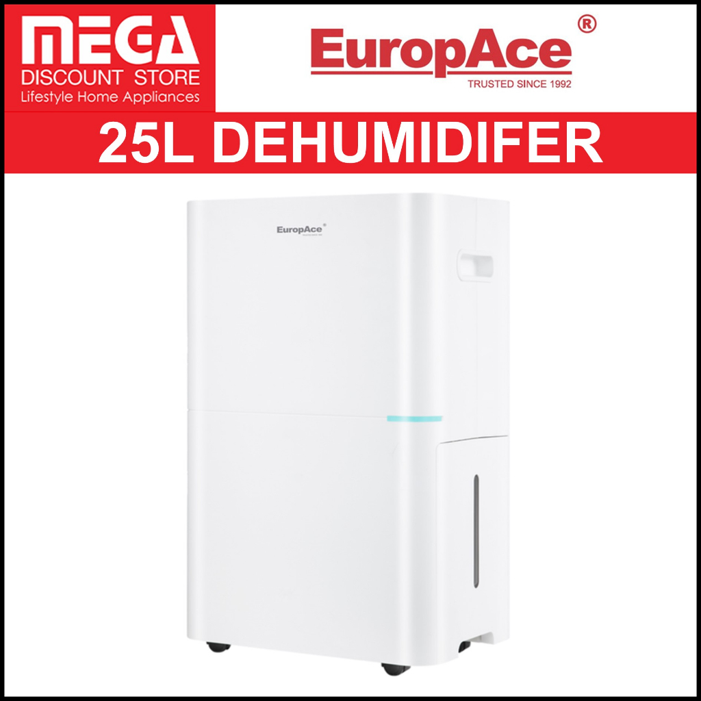 EUROPACE EDH 5251B | EDH5251B 4-IN-1 25L DEHUMIDIFIER + AIR PURIFIER ...