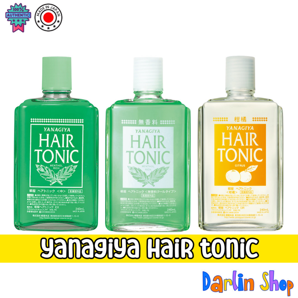 Yanagiya Hair Growth Tonic 240ml / Direct from Japan | Shopee Singapore