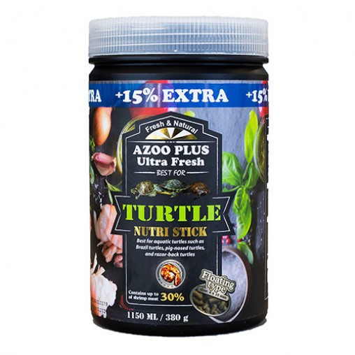Azoo Ultra Fresh Turtle Nutri Stick Pellet (380g/1kg) | Shopee Singapore