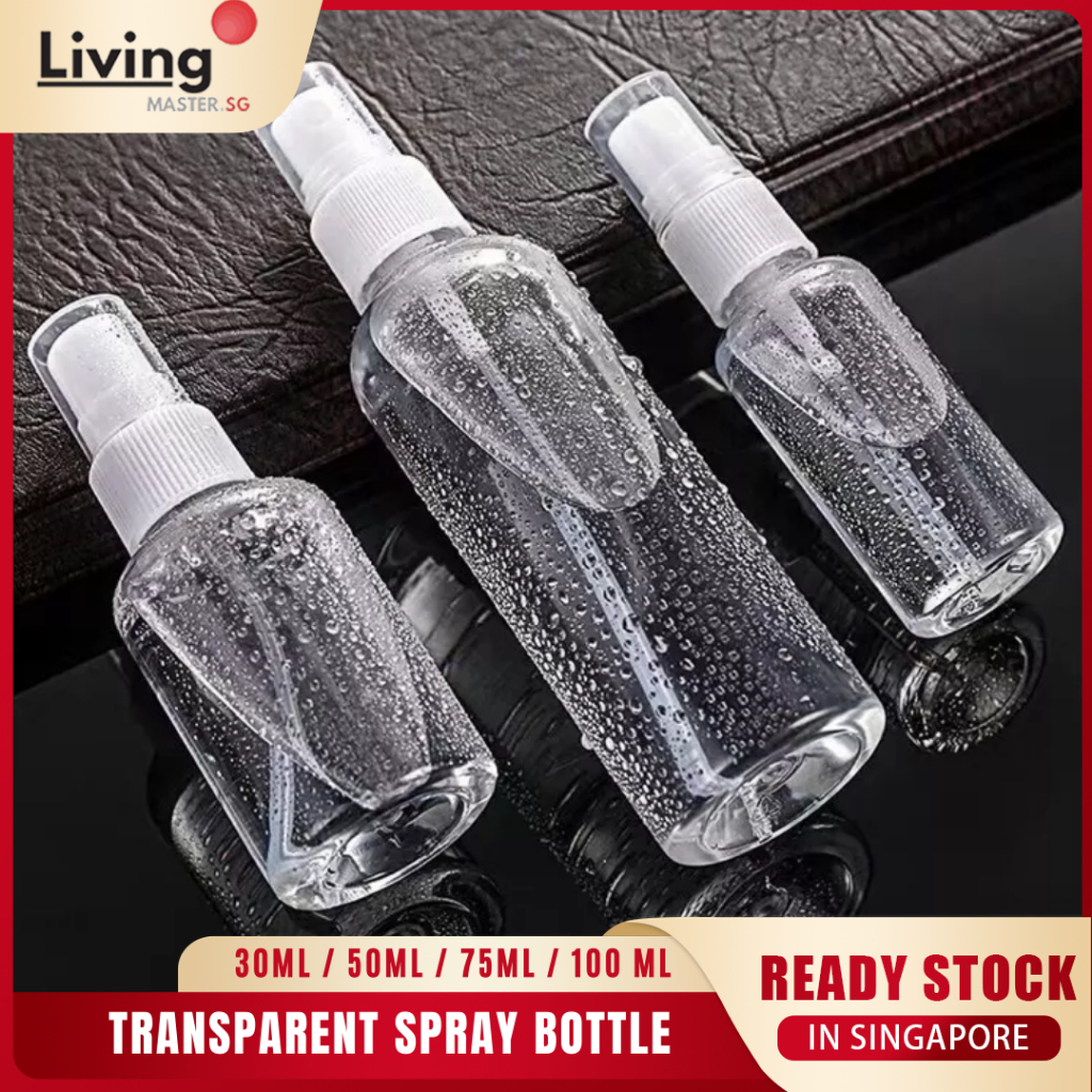 Transparent Empty Spray Bottle Refillable Plastic Spray Bottles Empty ...