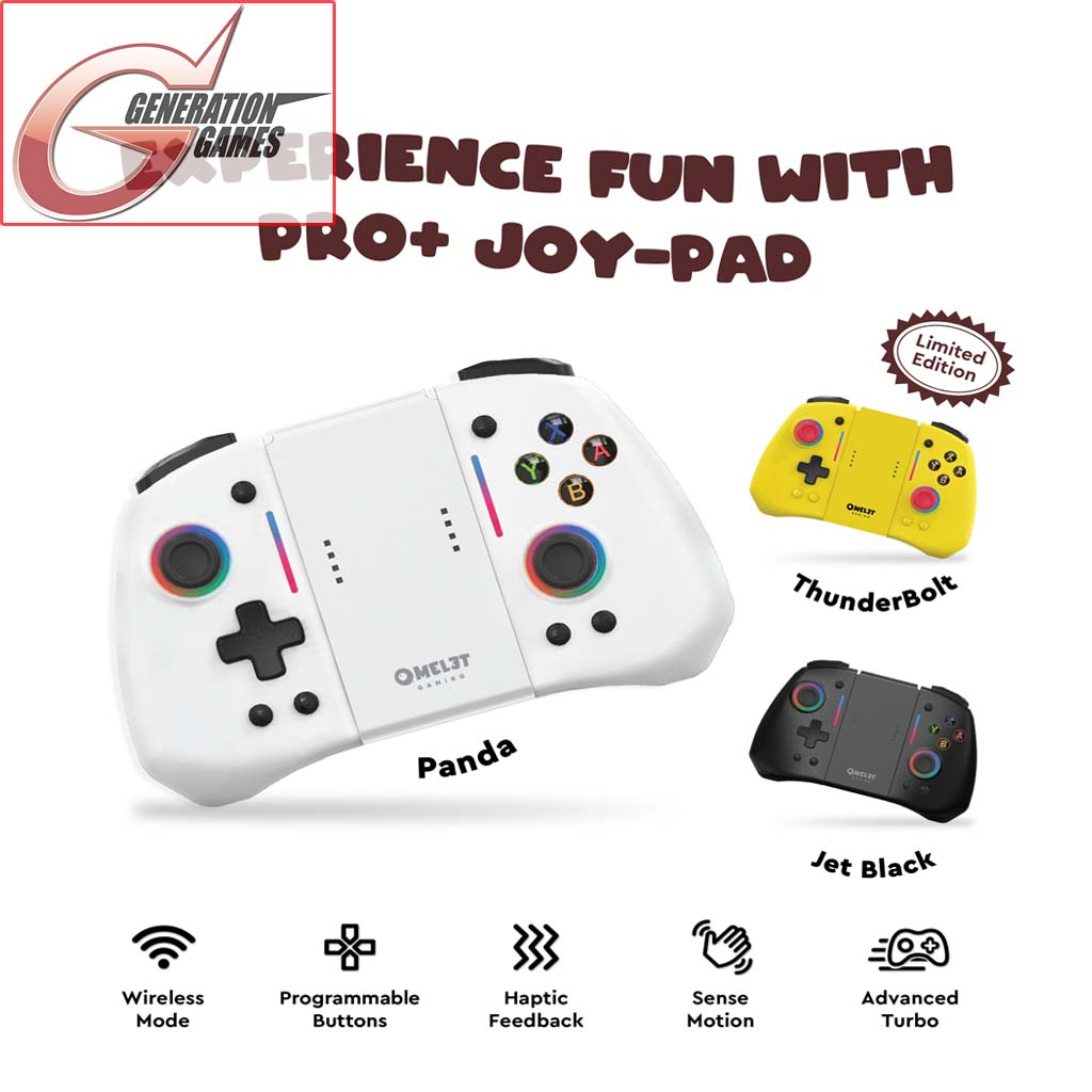 Omelet Gaming Nintendo Switch Wireless Pro+ Joy-Con / Joy-Pad ...