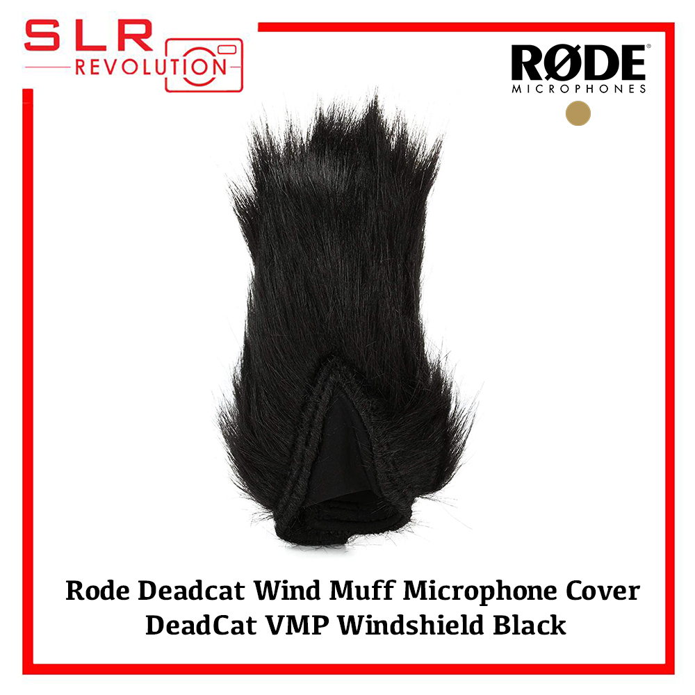 Rode Deadcat Wind Muff Microphone Cover DeadCat VMP Windshield Black ...
