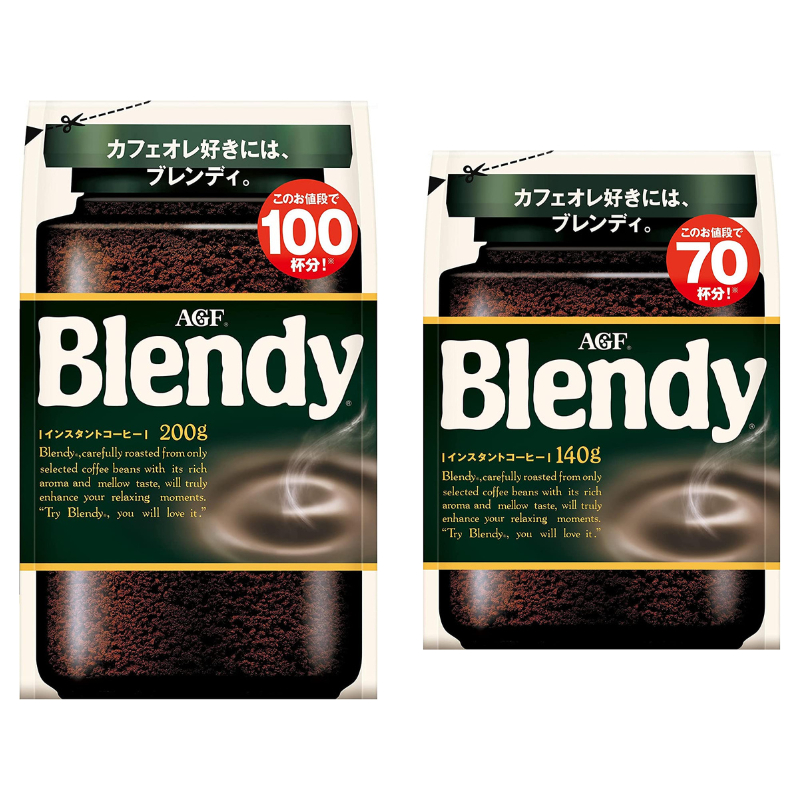 🇯🇵 AGF Blendy, Instant Coffee (Standard) 140g/200g【Direct from Japan ...