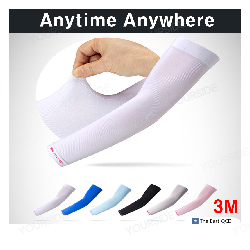 3M PS2000 UV Cool Arm Sleeve Men Ice Silk Sun Protection Sleeve Women ...