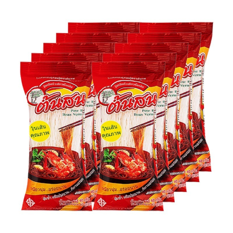 Pine Brand - Bean Vermicelli Halal Soft Transparent Bee hoon Made in ...