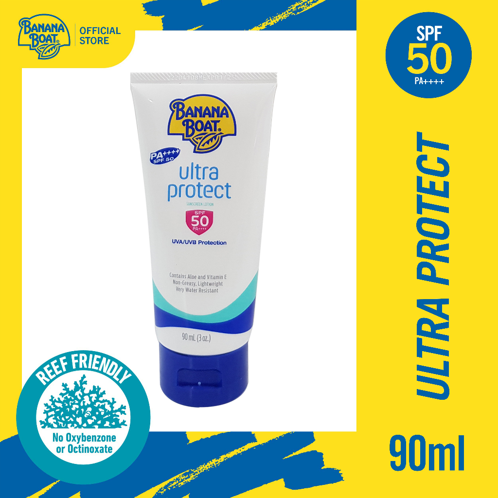 Banana Boat Ultra Protect SPF 50 SS Lotion 90ml | Shopee Singapore
