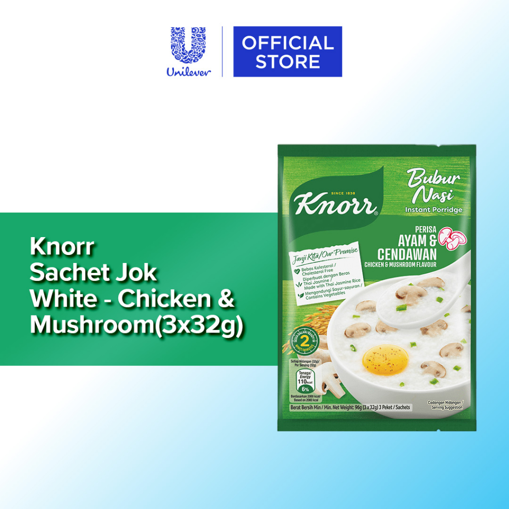 Knorr Sachet Jok (3X32g) | Shopee Singapore