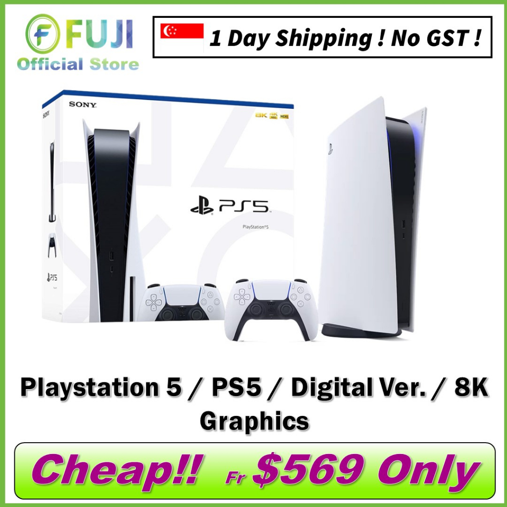 Brand New PlayStation 5 / PS5 / Digital Edition / 8K Graphics ...