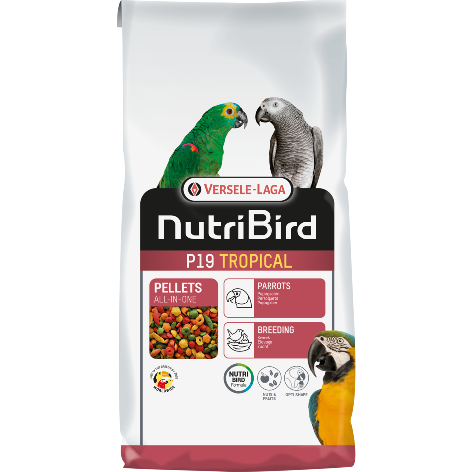 Versele-Laga Nutribird P19 Tropical pellets 1kg | Shopee Singapore