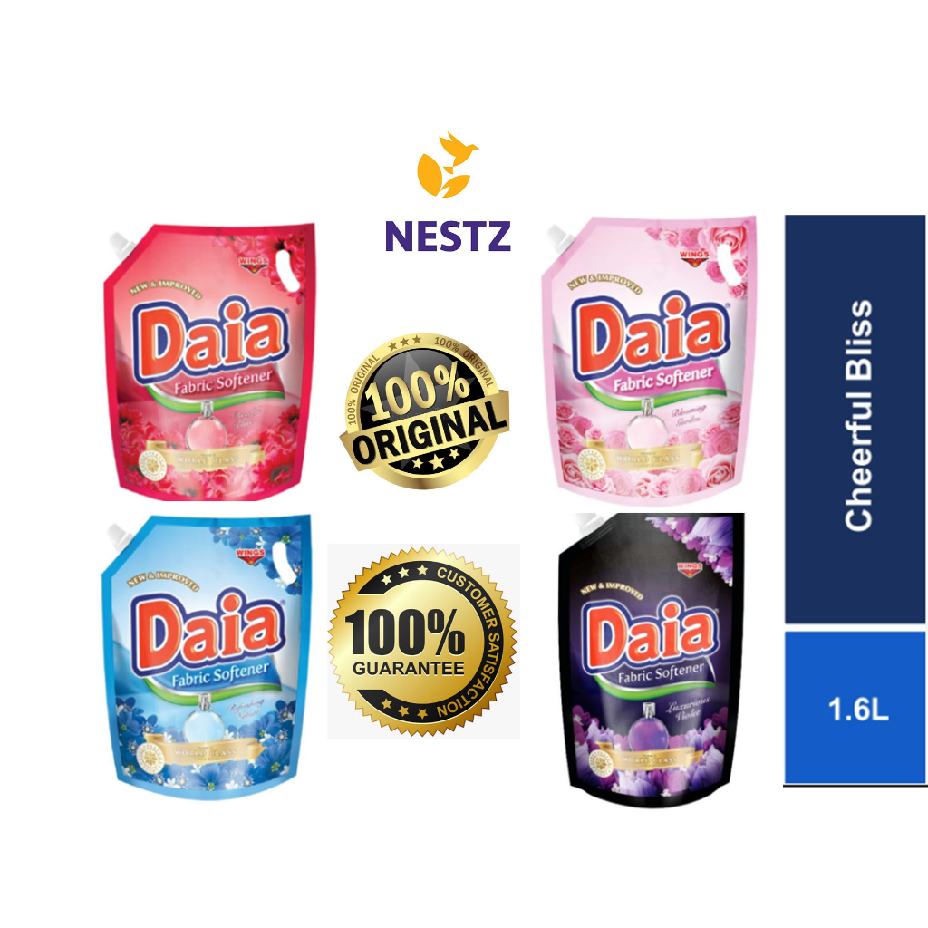 CHEAPEST IN TOWN !!! DAIA FABRIC SOFTENER 1.6L / 1.5L - BLOOMING GARDEN ...
