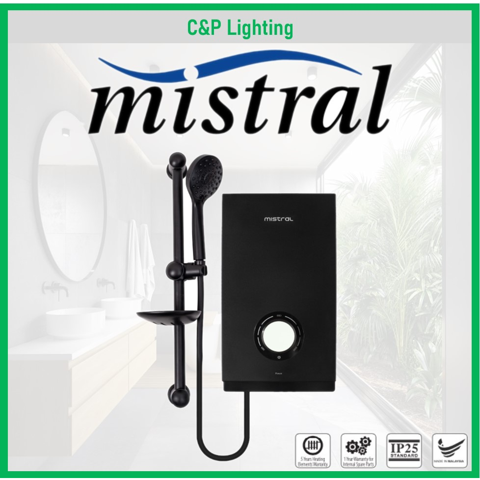 [New Launch] Mistral Instant Shower Water Heater MSH101P | Shopee Singapore