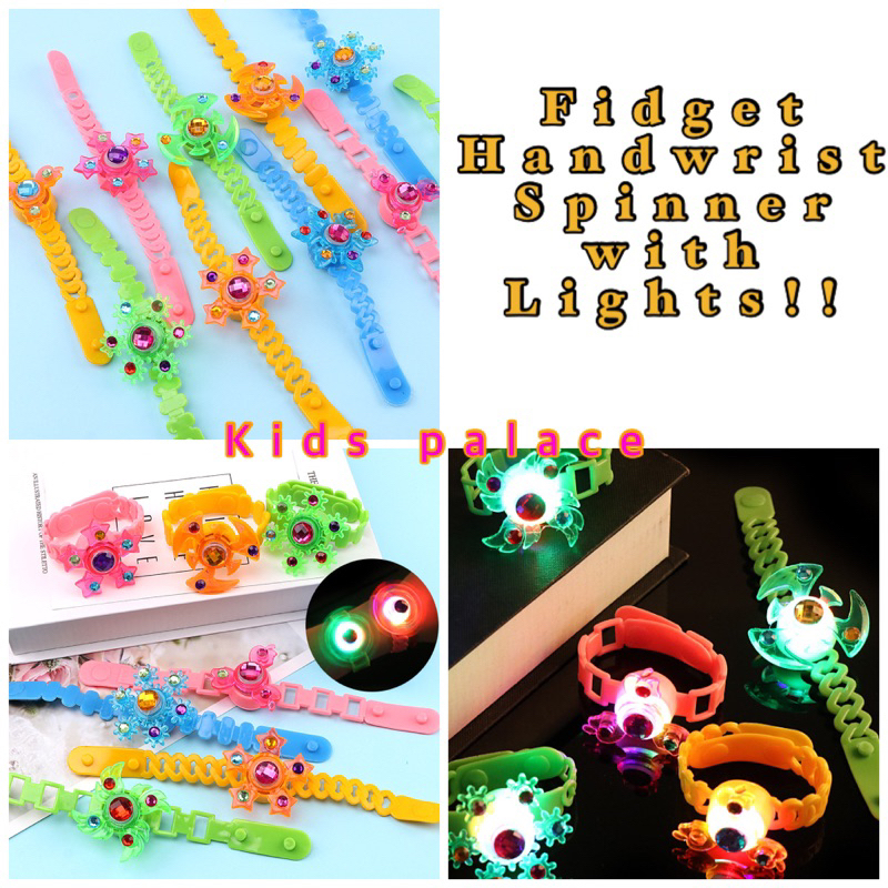sg seller !! fidget Handwrist spinner with lights!! brand new!random ...