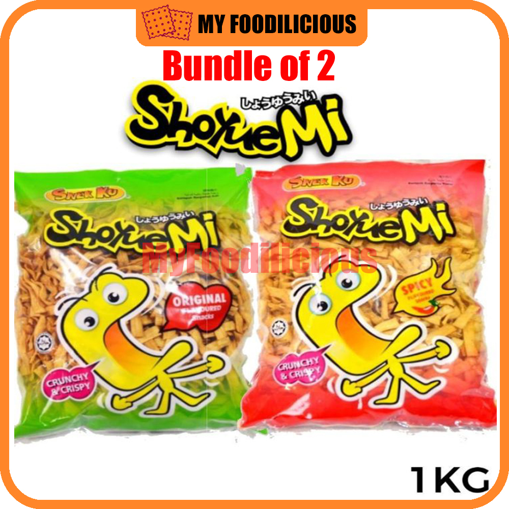 Snekku Shoyuemi Noodle Snack 1kg Original/Spicy | Shopee Singapore