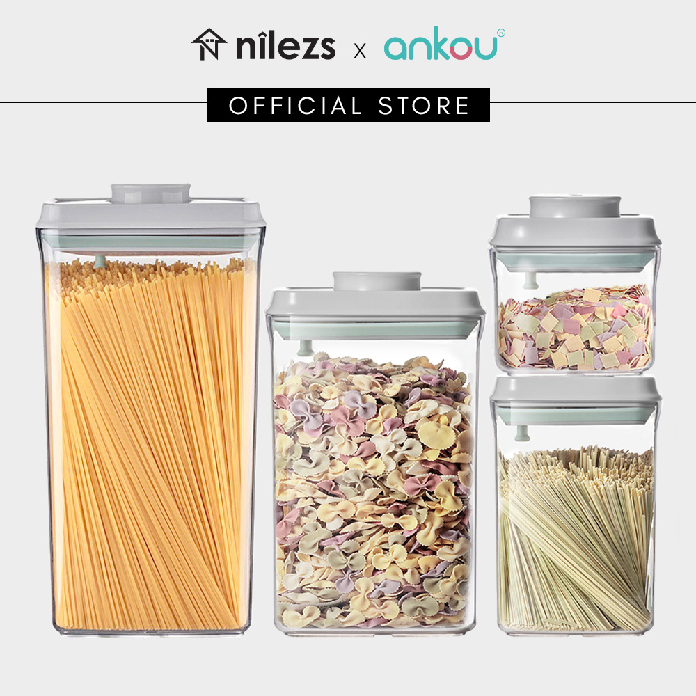 Ankou Airtight Food Container, Stackable Food Storage Container ...