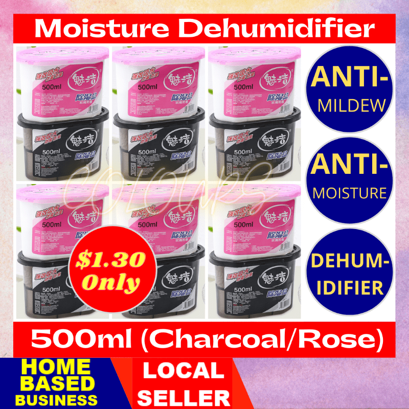 Large Dehumidifier Moisture Absorber Anti Moulding Odours Removal ...