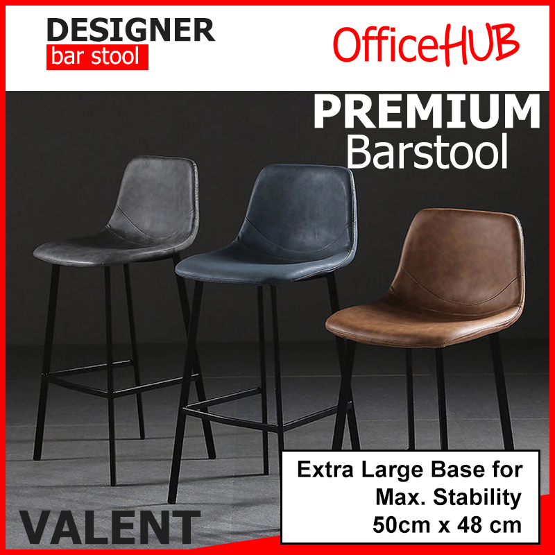 OFFICEHUB Valent High Back Bar Stool | Chairs Barstools ★ Home / Cafe ...