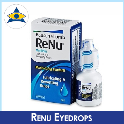 B+L Renu eye drops for contact lens dryness | Shopee Singapore