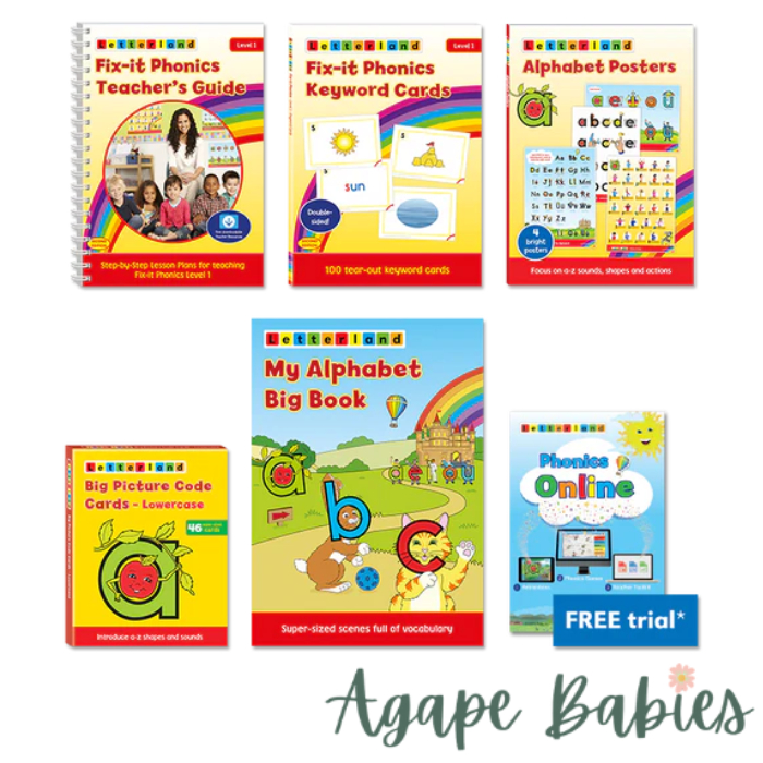 Letterland Fix It Phonics Level 1 - Teachers Pack | Shopee Singapore
